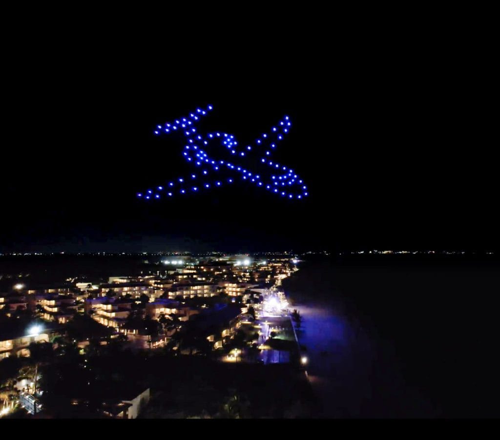 Drones del caribe | AION Drone Show