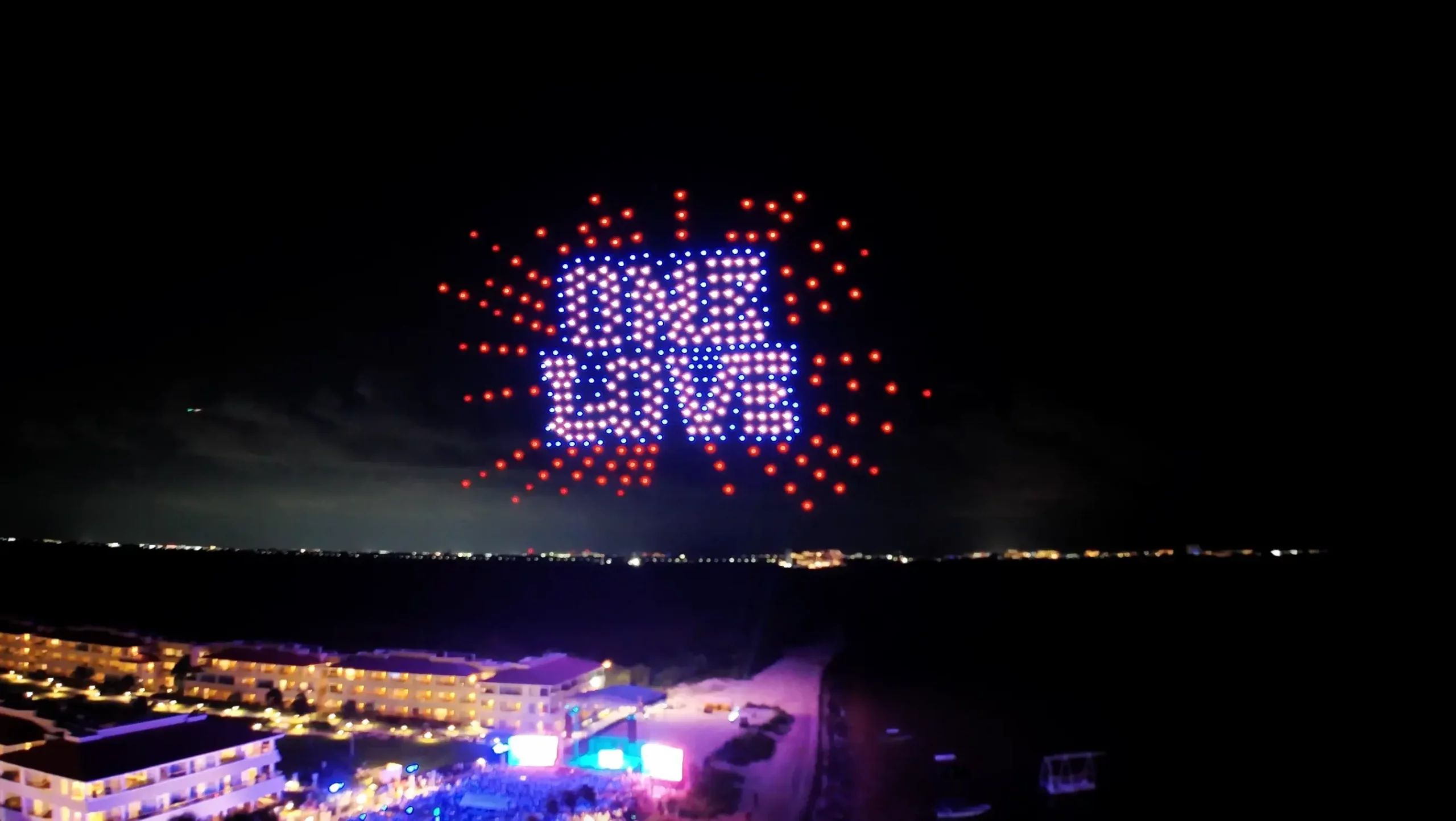 Drone Show for Concerts | AION Show de drones
